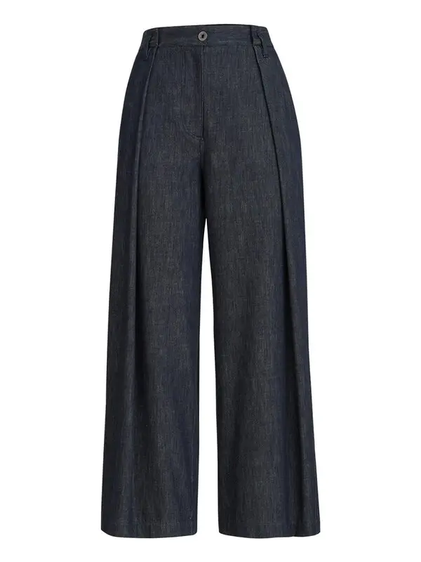 Brunello Cucinelli Wide-leg Jeans - Blue