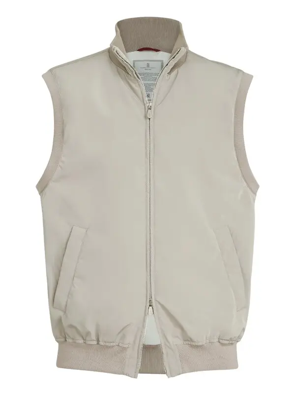 Brunello Cucinelli Water-resistant Gilet - Brown
