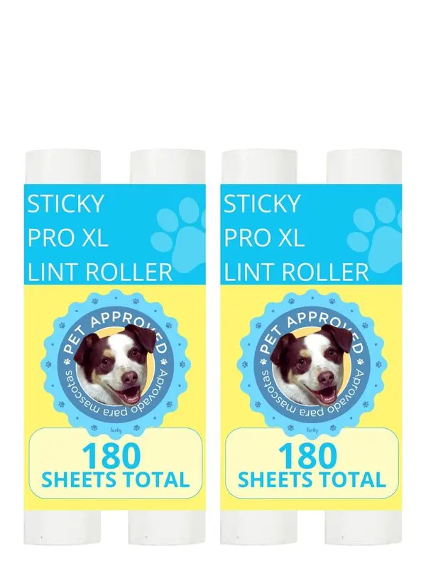 TRUE & TIDY Stickypro Xl 4-pc. Lint Roller Refill Set - White