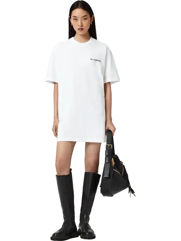 ALLSAINTS Halis Mini T-shirt Dress - White