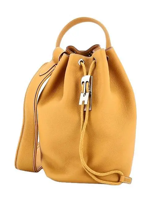 Hermès Pm 24 Noeuds Backpack Togo - Brown