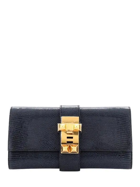 HERMES 23 Medor Clutch - Blue