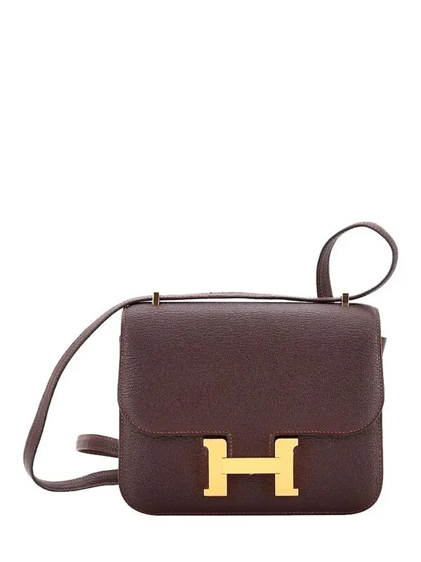 Hermès 18 Constance Bag Chevre Mysore - Brown