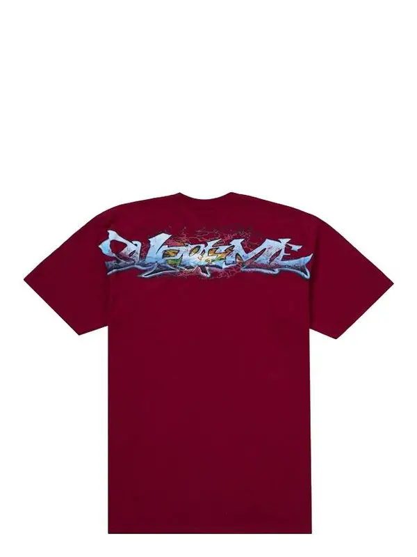 Supreme Tag Tee Shirt - Cardinal