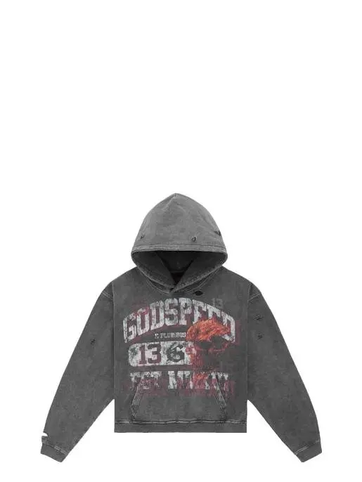 GODSPEED Seeing Double Hoodie - Grey Wash