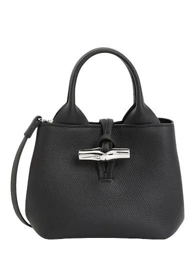 Longchamp Le Roseau Xs Tote - Black