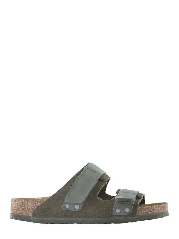 BIRKENSTOCK Uji Nubuck Sandals - Thyme