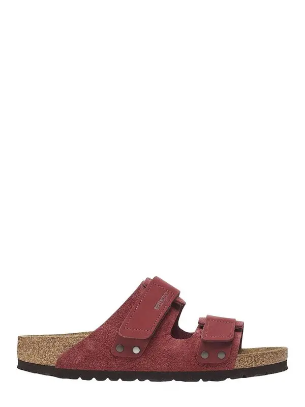 BIRKENSTOCK Uji Nubuck Sandals - Zinfandel