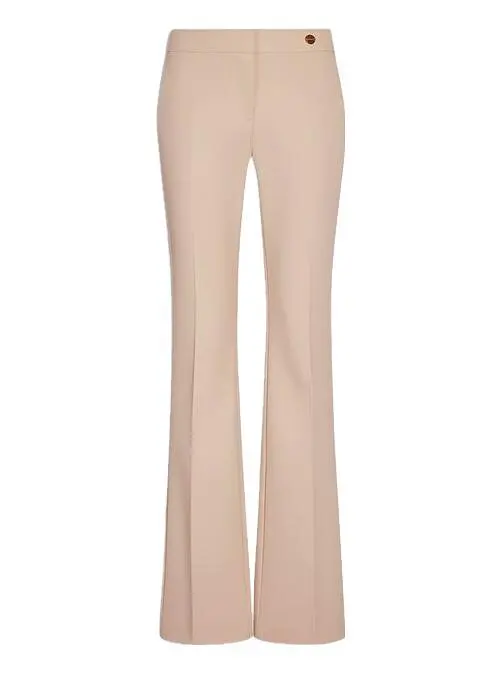 CALLAS MILANO Jules Stretch Flare Trousers - Brown