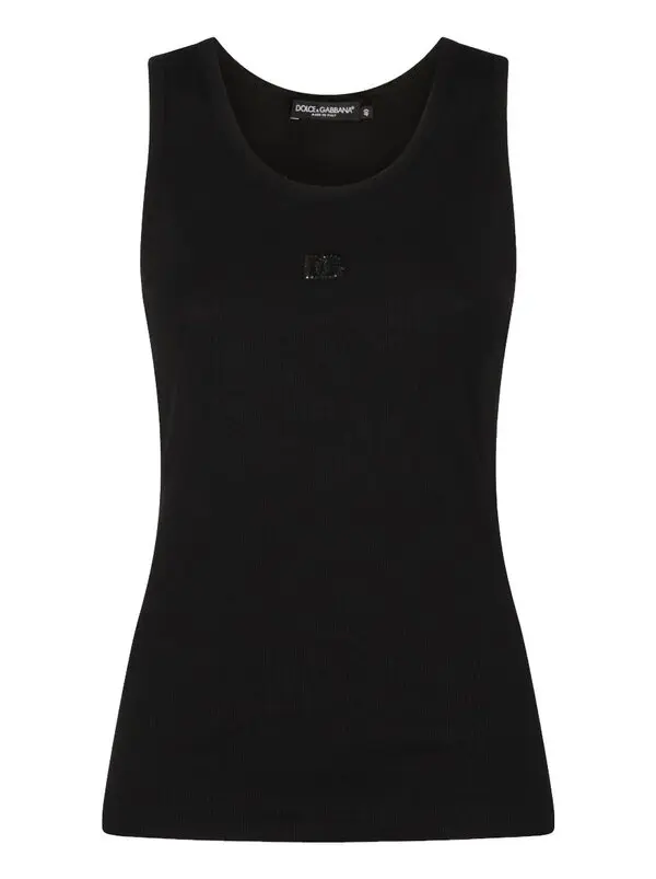 Dolce & Gabbana Cotton Top - Black