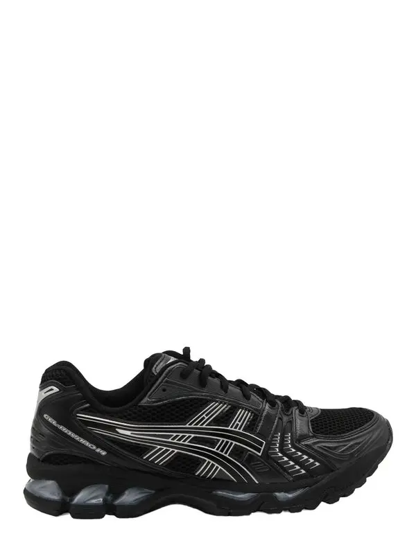 Asics Lace Up Sneakers - Black/pure Silver