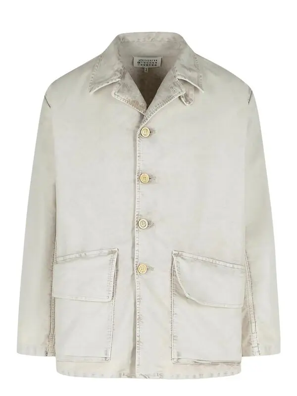 MAISON MARGIELA Cotton Jacket - Grey