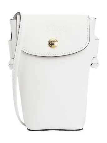 Longchamp Epure Leather Phone Case Crossbody Bag - White