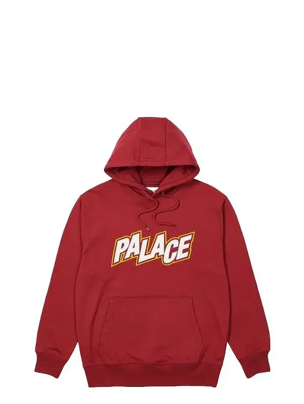 PALACE Anglo Hood - Burgundy