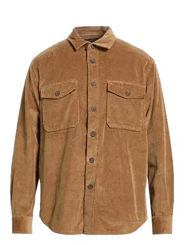 Tommy Hilfiger Shirt Camel Size Cotton - Beige