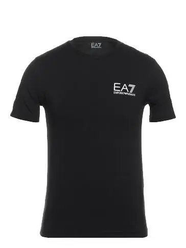 EA7 T-shirt Size Cotton, Elastane, Polyester - Black