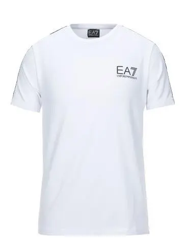 EA7 T-shirt Size Cotton, Elastane, Polyester - White