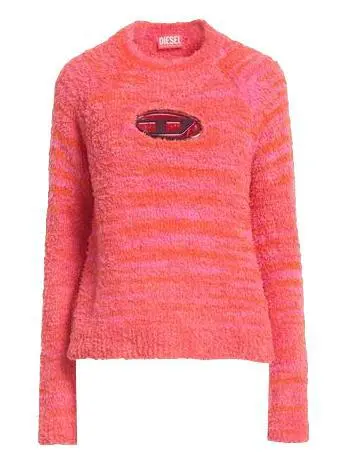 DIESEL® Knitted Crewneck Sweater - Orange