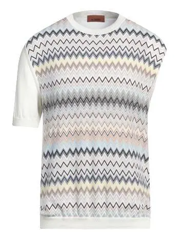 Missoni Ivory Cotton Sweater - White