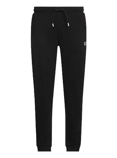 EA7 Pants Size Cotton, Polyester, Elastane - Black