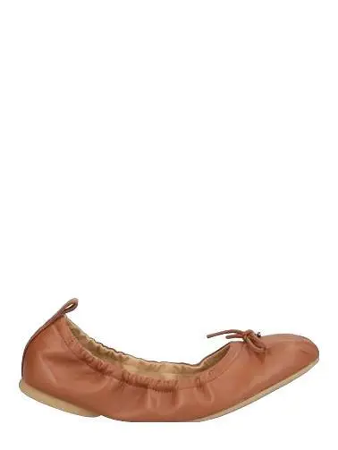 Hogan Ballet Flats Leather - Brown