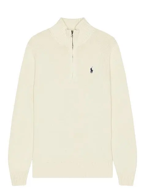 Polo Ralph Lauren Shaker 1/2 Zip Sweater - Andover Cream