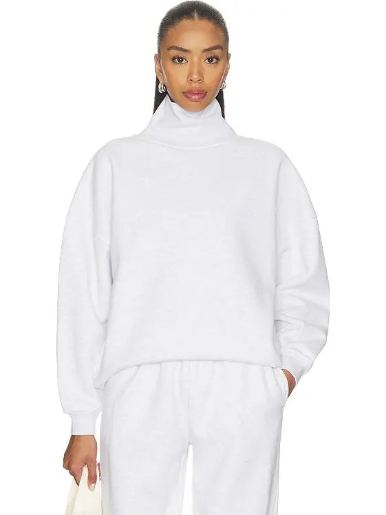 WELLBEING + BEINGWELL Magnolia Pullover - Nimbus Heather