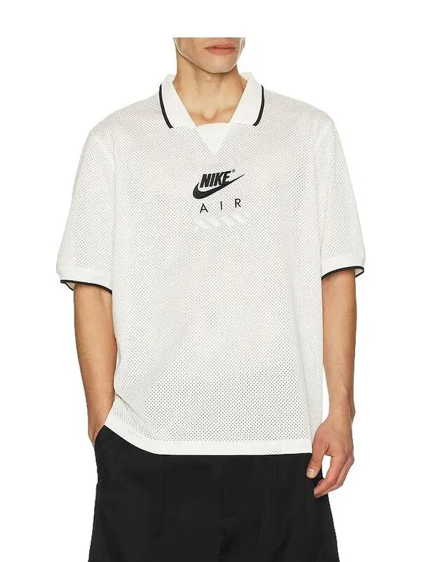 Nike Football Jersey - Sail & Black