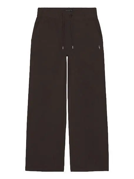 ALLSAINTS Asher Sweatpant In Brown - Plum Brown