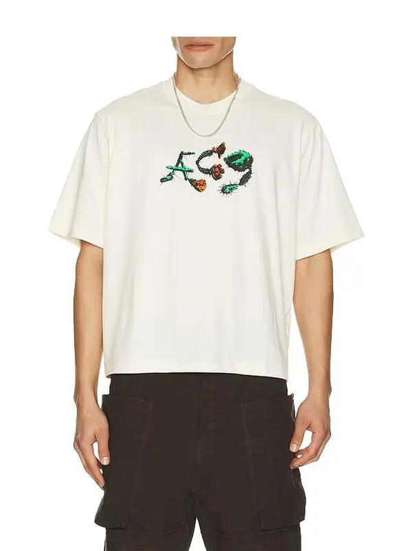 Nike Nsw Tee In Cream - Pale Ivory