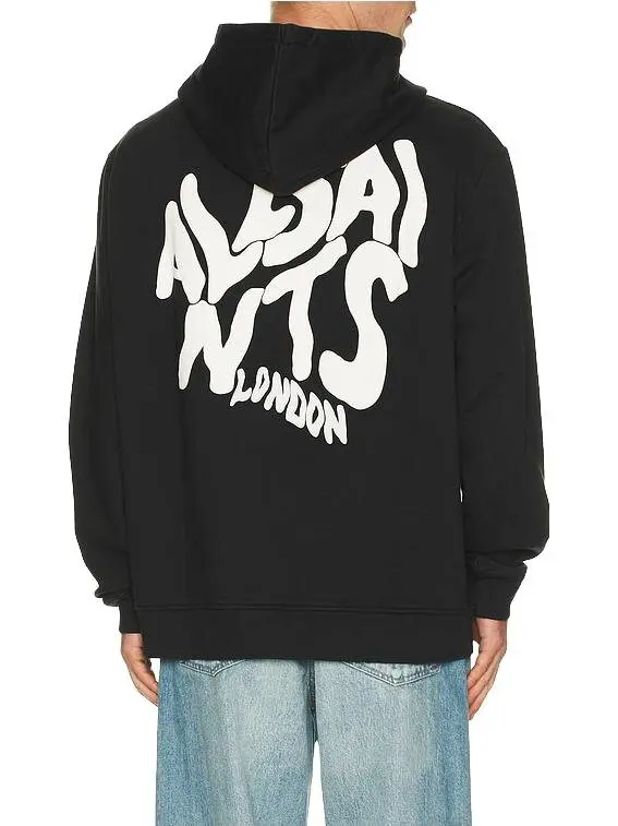 ALLSAINTS Orlando Hoodie - Jet Black