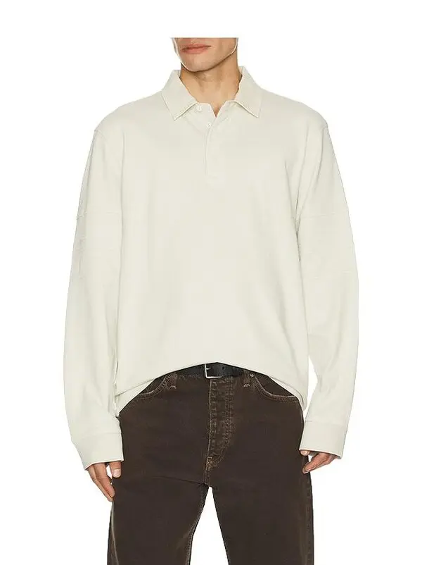 Paige Trevelly Rugby Jersey In White - Tailwind