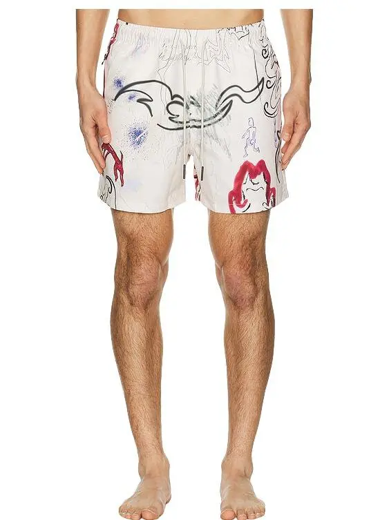 Oas Paradox Swim Shorts - Light Multi