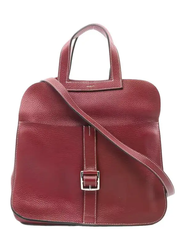 Hermès 2014 31 Arzan Leather Handbag - Red