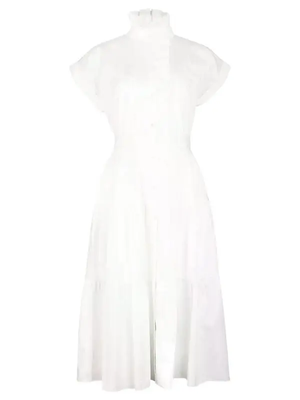 CHRISTY LYNN Jonah Belted Midi Dress - White