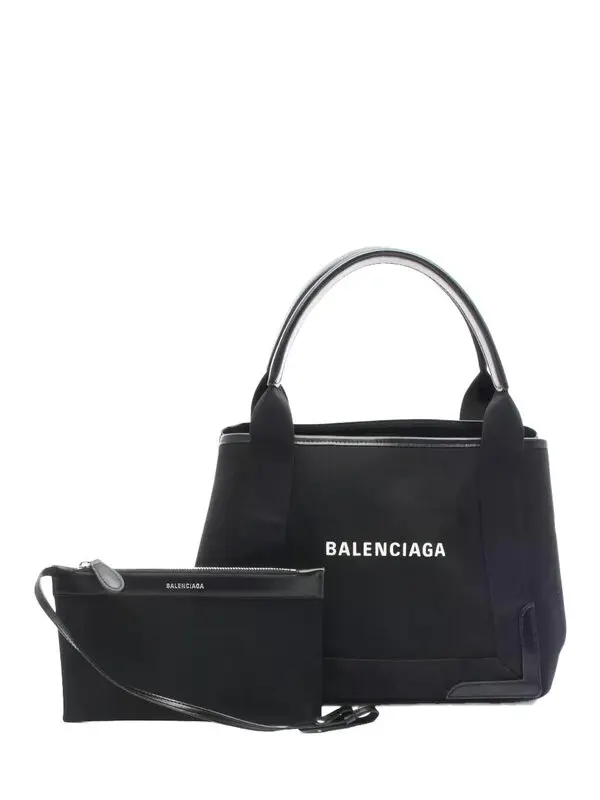Balenciaga 2000s Small Cabas Tote Bag - Black