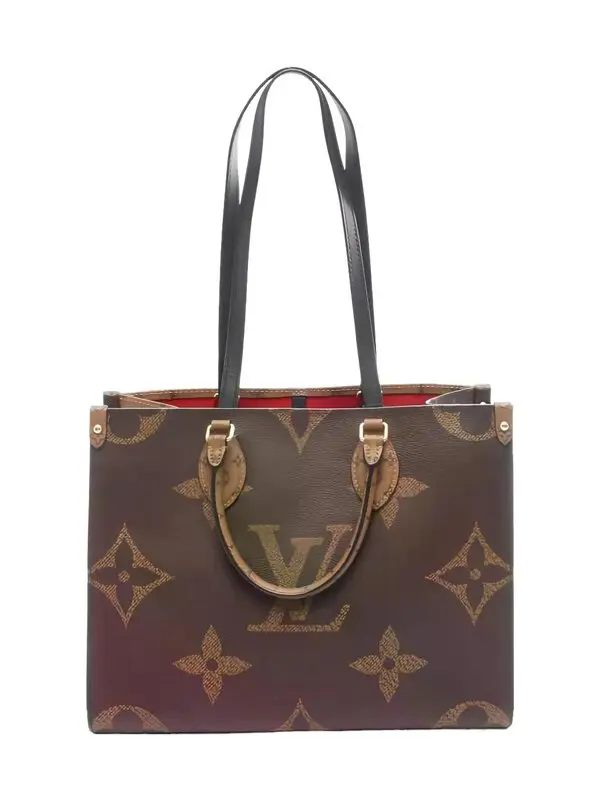 LOUIS VUITTON On The Go Mm Monogram Tote - Brown