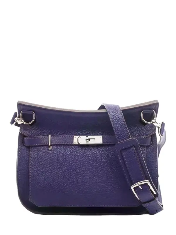 Hermès 2011 Jypsiere 28 Shoulder Bag - Purple