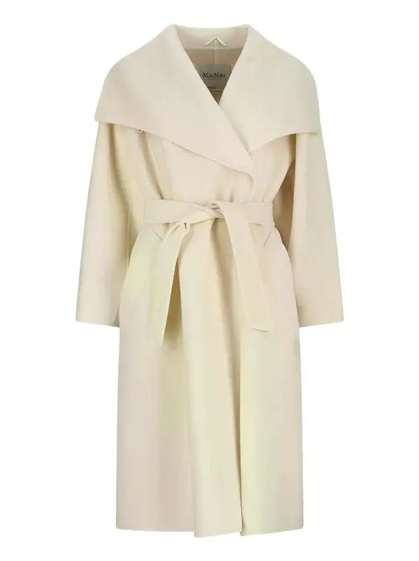 Max Mara Cashmere Belted Coat - Neutrals