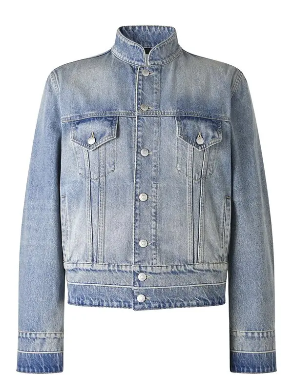 Alexander McQueen Denim Jacket - Blue