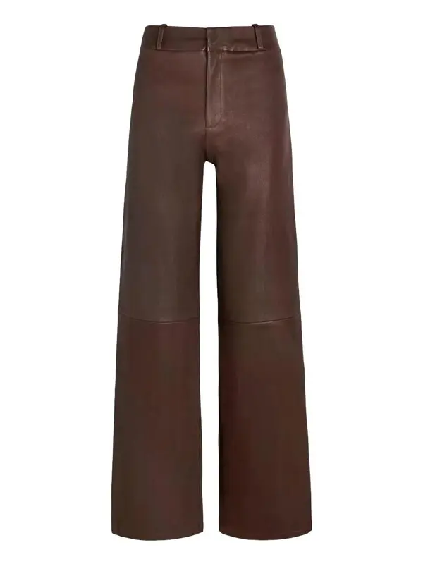 ARMA Marina Wide-leg Trousers - Brown