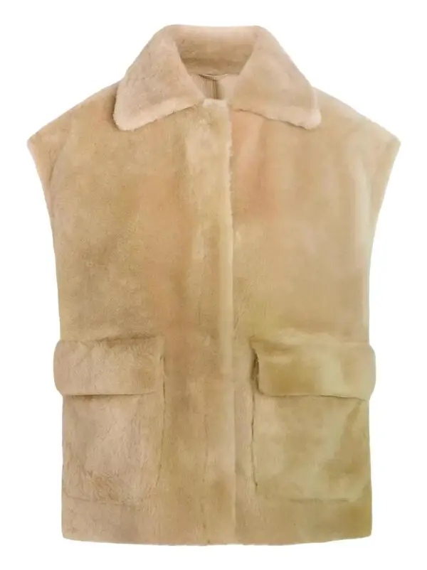 ARMA Edha Collared Gilet - Neutrals