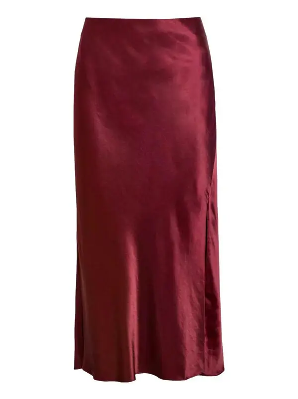 Rails Maya Slit Midi Skirt - Red