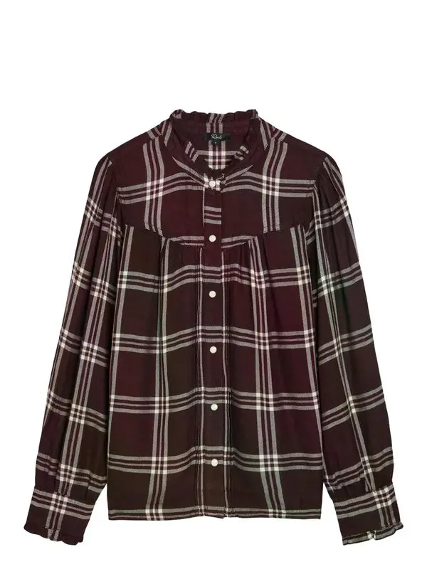 Rails Alanna Checked Shirt - Brown