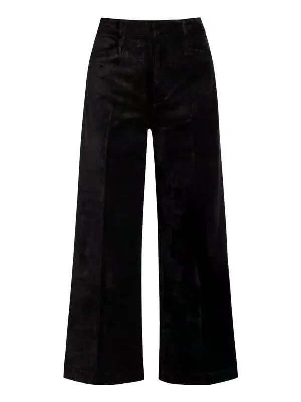 Paige Anessa Wide-leg Trousers - Black