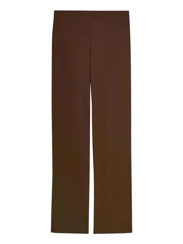 REFORMATION Straight-leg Trousers - Brown