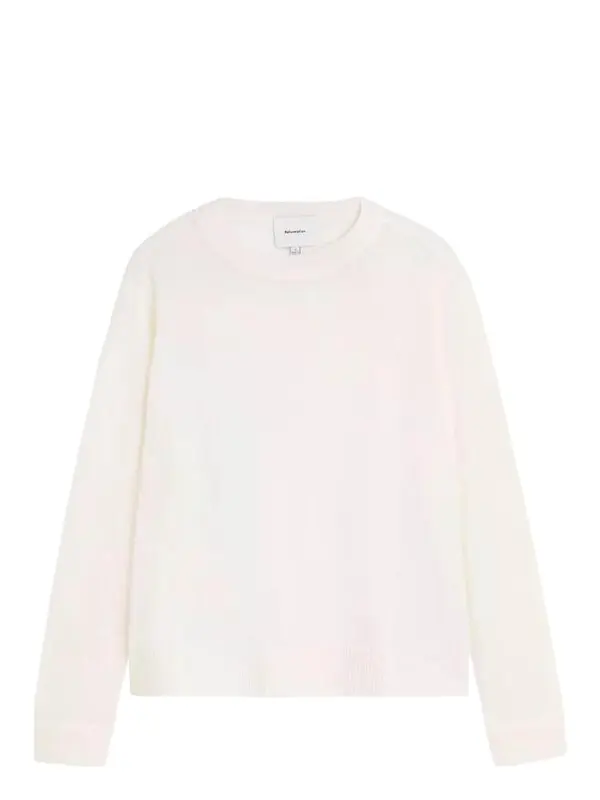 REFORMATION Long-sleeve Crew-neck Sweater - Neutrals