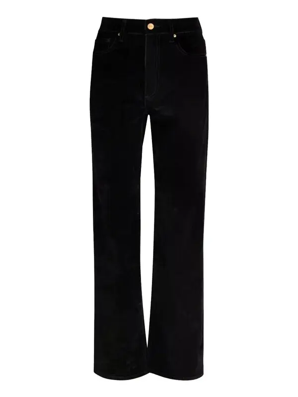 Paige Velvet Jeans - Black