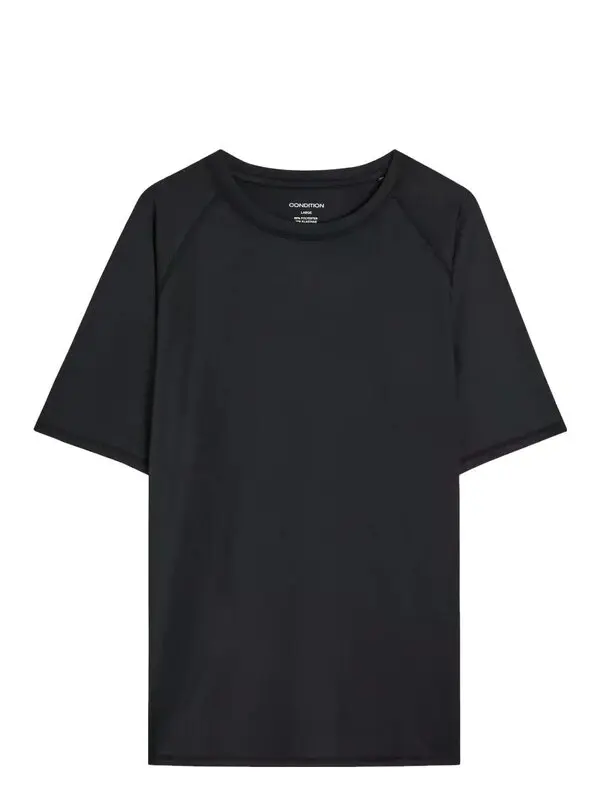 CONDITION WEAR Raglan-sleeve T-shirt - Black