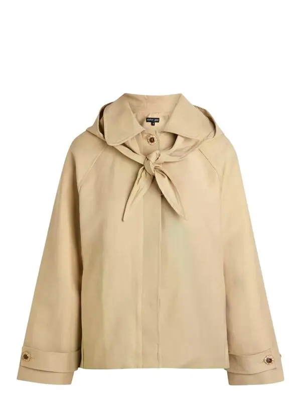 SISTER JANE Galleria Hooded Jacket - Neutrals